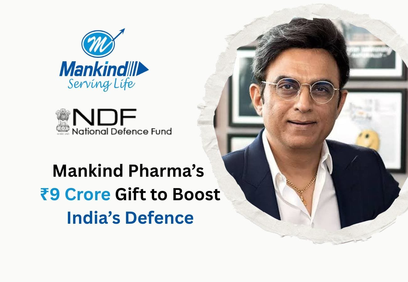 Corporate Patriotism: Mankind Pharma’s ₹9 Crore Gift to Boost India’s ...