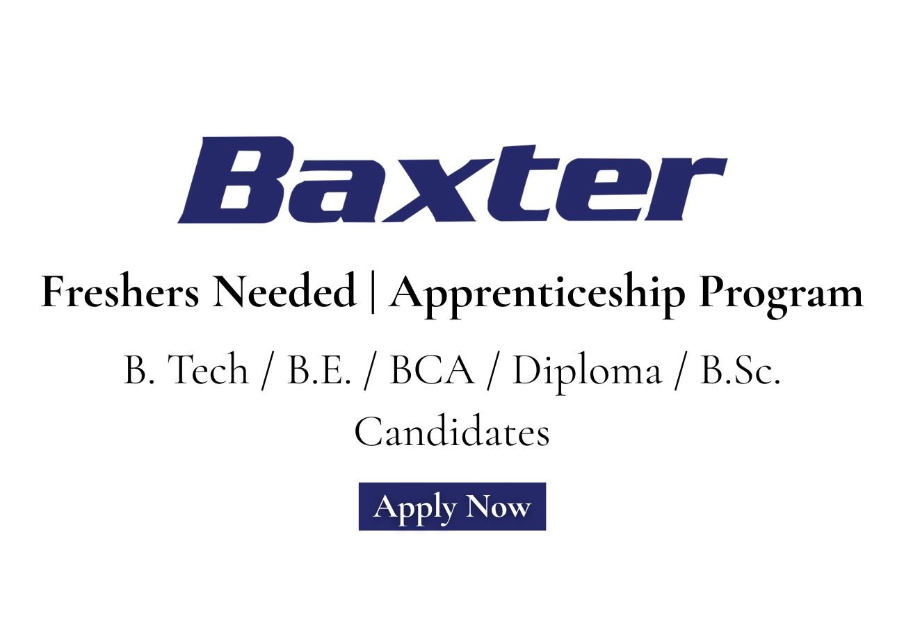 Baxter Hiring Freshers For Apprenticeship Program