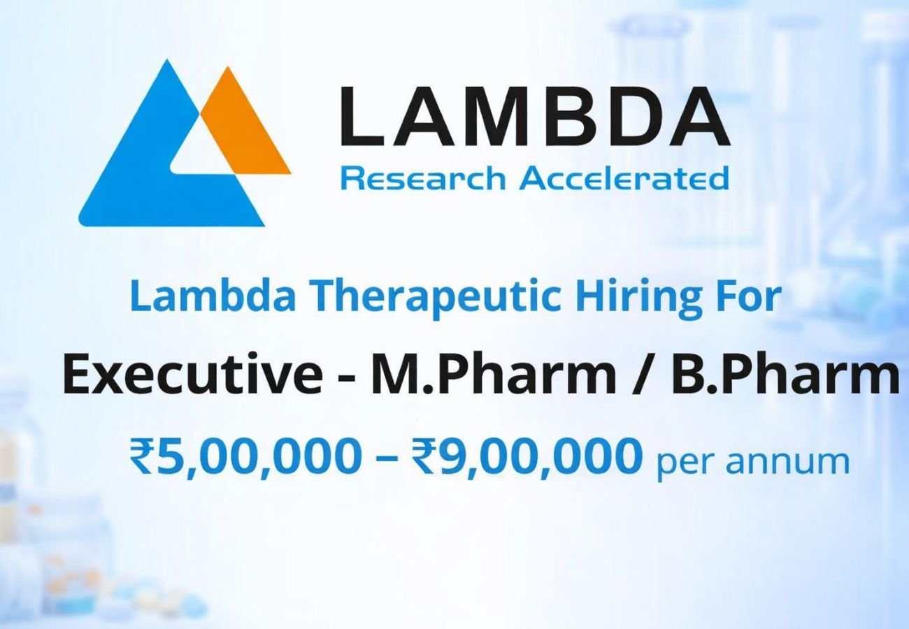 Lambda Therapeutic Hiring For Executive